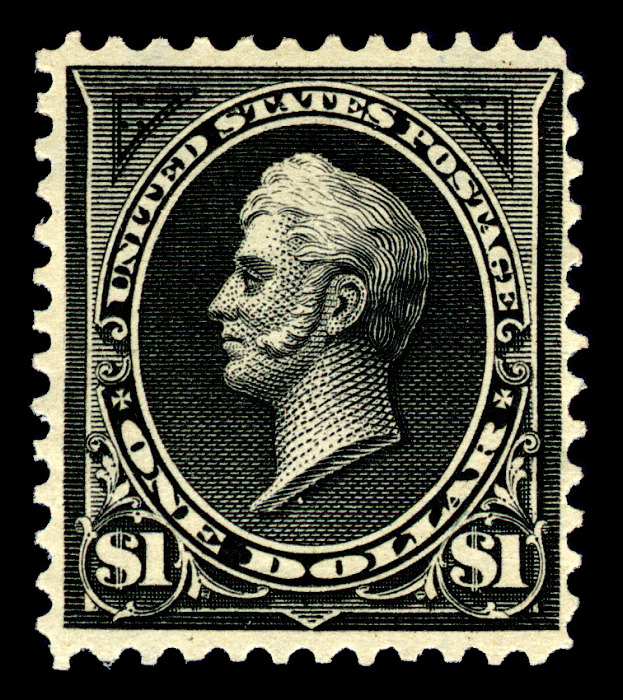 Oliver Perry - Black - Type I - United States Postage Stamp