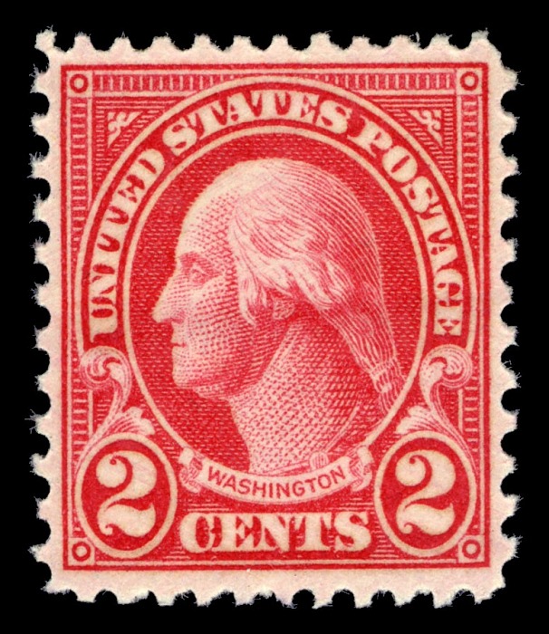 George Washington - Carmine - Perf 11 - United States Postage Stamp ...