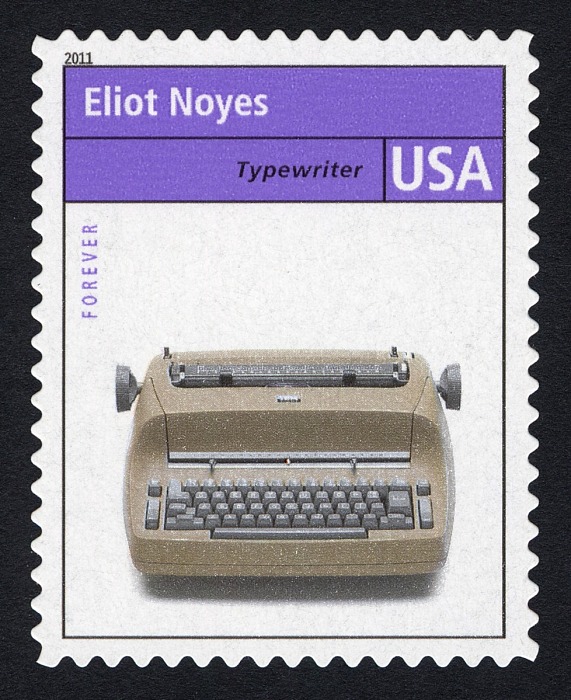Eliot Noyes - Typewriter - United States Postage Stamp | Pioneers of ...