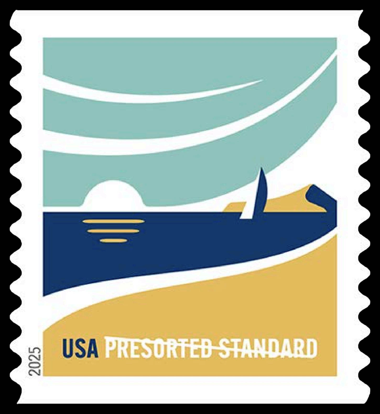 Beach - Presorted Standard - United States Postage Stamp | American Vistas