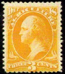 George Washington - Yellow - Soft Paper - United States Postage Stamp ...