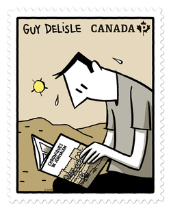 Guy Delisle - Canada Postage Stamp | Graphic Novelists