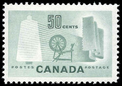 Canada's Textile Industry - Light Green - Vertical Line Bottom Left ...