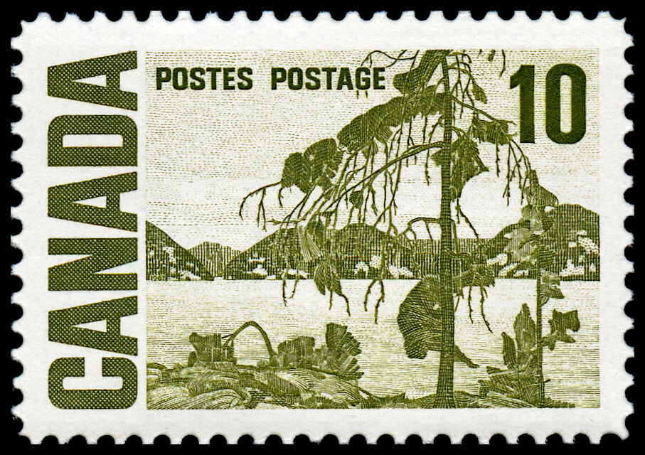 The Jack Pine - DF - DEX - Canada Postage Stamp | Centennial Issue