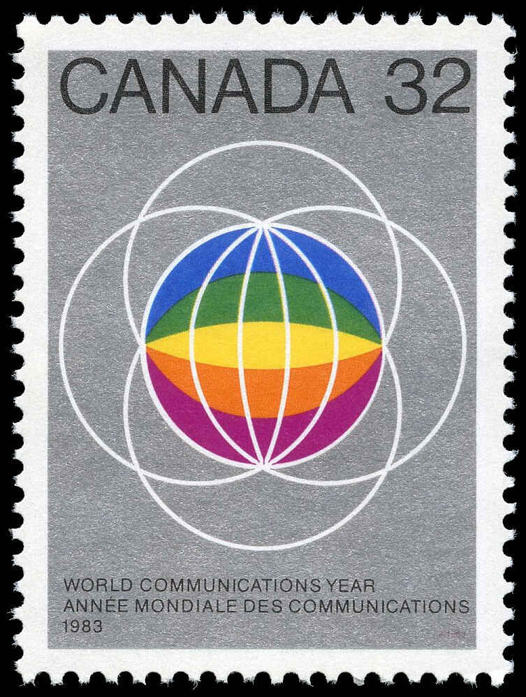 World Communication Year, 1983 - DF - Canada Postage Stamp