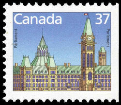 Parliament - Booklet Single - Rolland Paper - Canada Postage Stamp ...