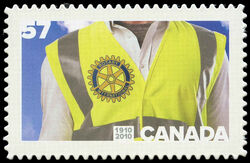 Rotary International, 1910-2010 - Quarterly Pack Die Cut - Canada ...