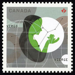 Signs Of The Zodiac: Virgo - WA - Canada Postage Stamp | Signs of the ...