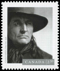 "Grey Owl (Archibald Belaney)" By Yousuf Karsh (1936) - WA - Canada ...