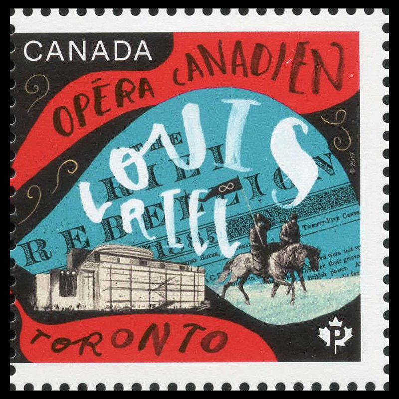 Louis Riel By Harry Somers - Canadian Opera - WA - Canada Postage Stamp ...