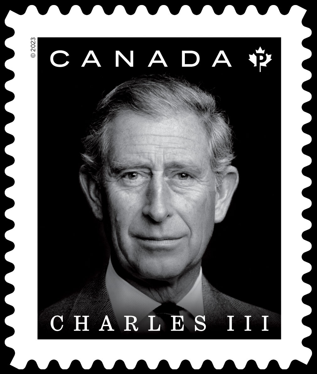 His Majesty King Charles III - Canada Postage Stamp